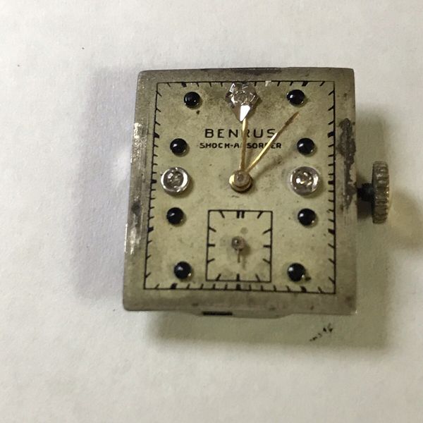 Vintage Benrus Watch 14k Solid Gold Runs | WatchCharts Marketplace