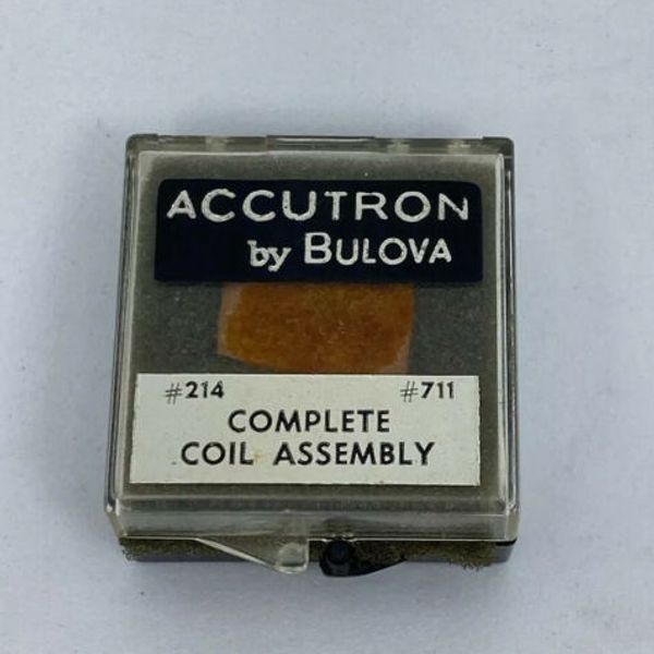 BULOVA ACCUTRON 214 NOS Coil Assembly Watch Part | WatchCharts Marketplace