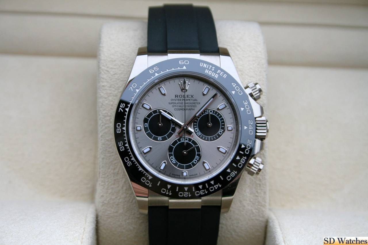 FS: Rolex 116519 DAYTONA GHOST WATCH 18K WG OYSTERFLEX | WatchCharts ...