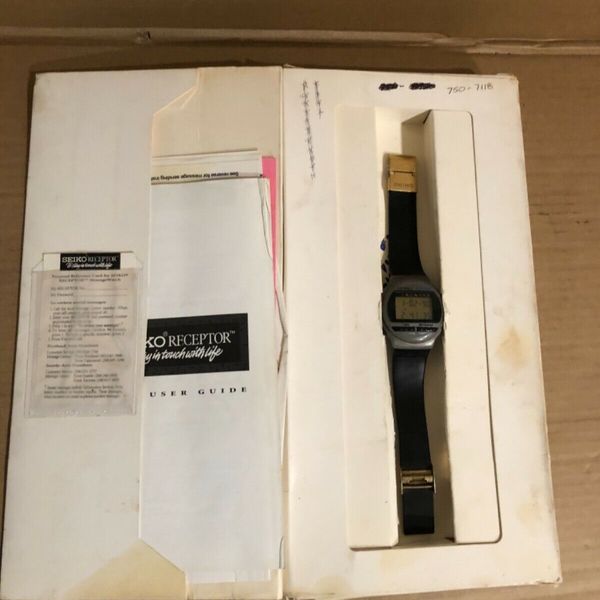 Vintage Seiko Receptor MA50-4A00 Japan Works(with box and paper work ...