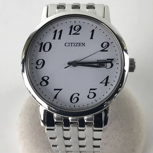 [Used] CITIZEN ECO DRIVE / Eco-Drive / Solar watch / Analog / Stainless steel / WHT / SLV ...