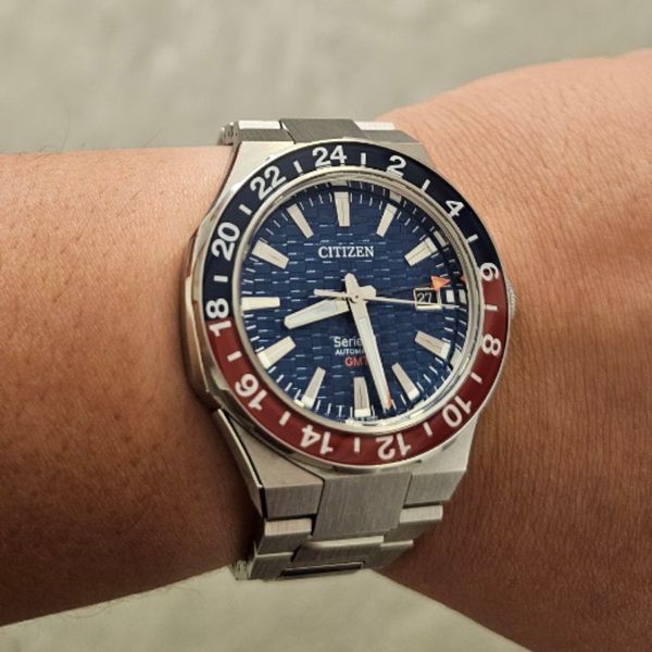 Citizen Gmt 880 Mechanical Series 8 Watch Citizen NB6030-59L ...