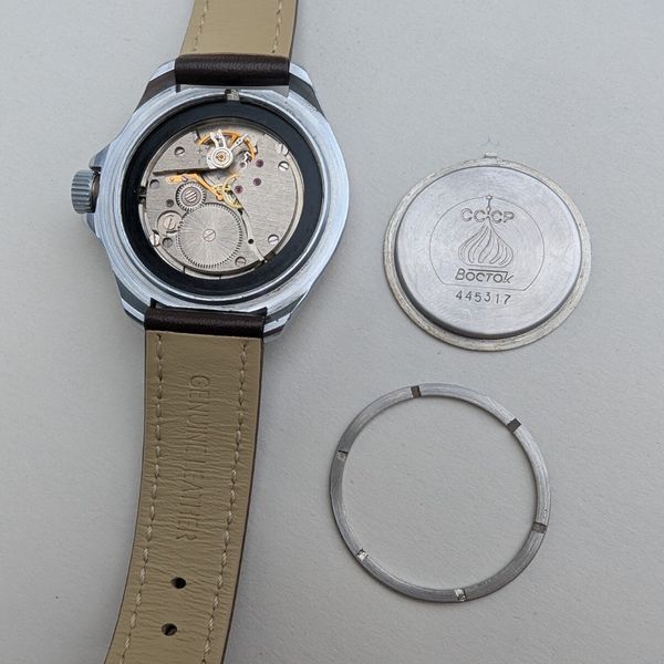 Soviet VOSTOK Komandirskie VDV Paratrooper Manual Watch Rare Gold ...