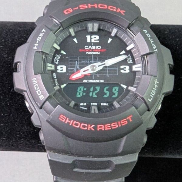 Casio G-Shock G-100 5158 Shock Resistant 200m Men's Watch - Great ...