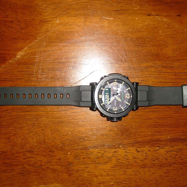 Casio Protrek solar PRG 600Y-1CR module 5497 | WatchCharts Marketplace