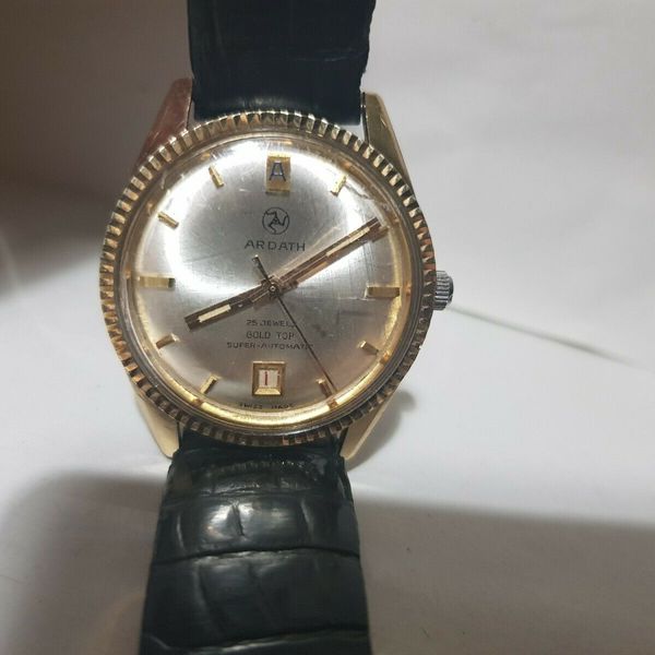 ARDATH SUPER AUTOMATIC GOLD TOP 25 JEWELS VINTAGE | WatchCharts Marketplace