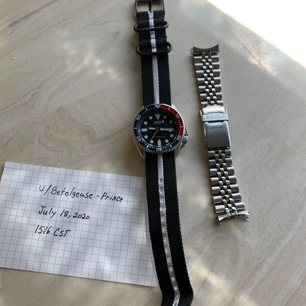 [WTS] or [WTT] Seiko SKX009 with original bracelet and nato strap ...