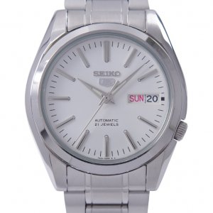 Seiko 5 SNKL41 Automatic SNKL41K1 with two leather straps | WatchCharts