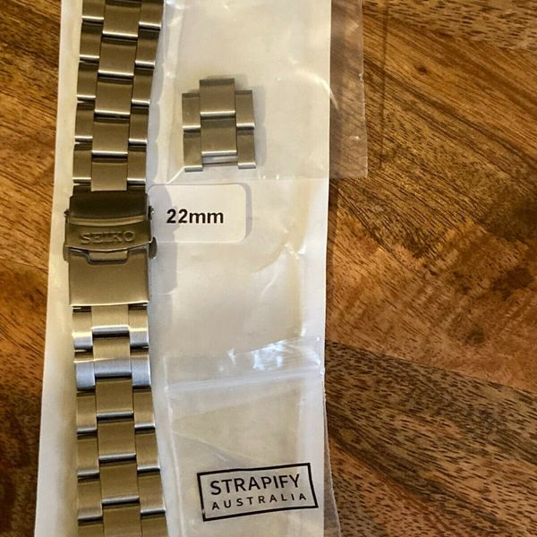 Seiko Oyster Strap for 6309 7290 - Strapify Australia - NEW | WatchCharts Marketplace