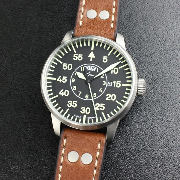 Laco watch Laco pilot Zurich 861806 Quartz German watch pilot men's ...