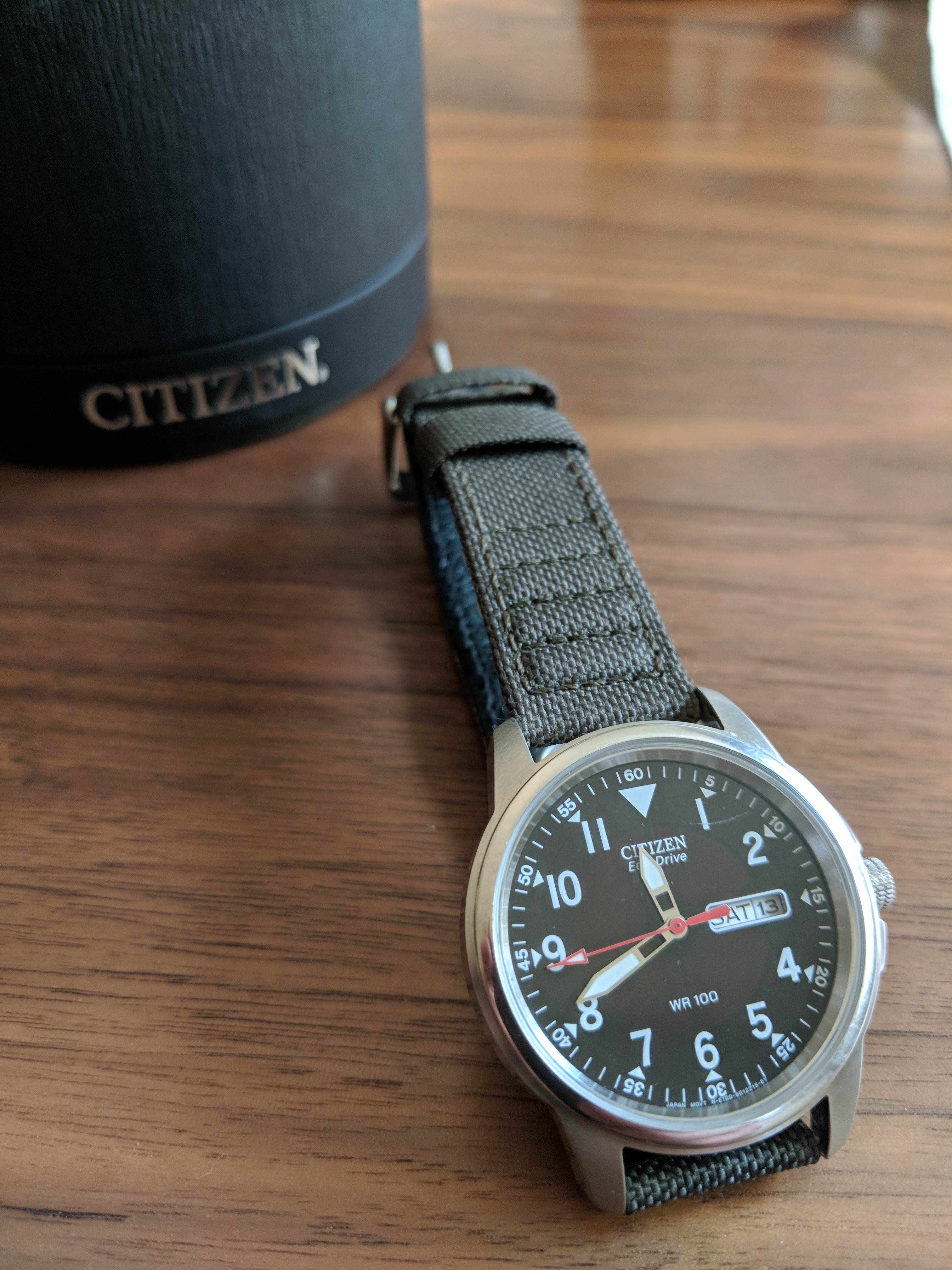 [WTS] Citizen BM8180-03E Eco-Drive with additional Colareb, Crown ...