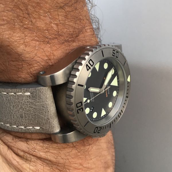 FS: Helson Shark Diver 45 Titanium + | WatchCharts Marketplace
