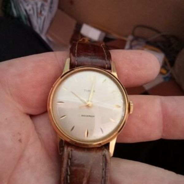 Mens vintage Timex shockproof Mechanical watch ( Spares Or Repair) Made ...