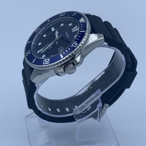 Casio MDV 106 Dive Watch Blue Bezel And Dial New Battery READ DETAILS ...