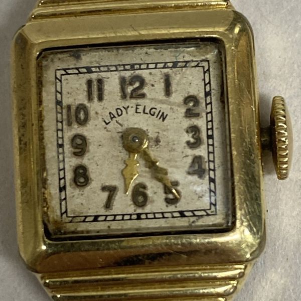 Vintage Lady Elgin Ladies Watch 14K Gold Filled Works | WatchCharts ...