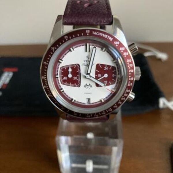 Yema Rally graph Mechaquartz Chronograph Watch | WatchCharts Marketplace