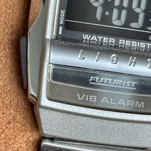Casio Futurist A220 Module 1922 Vib Alarm Digital Quartz Vintage Watch ...