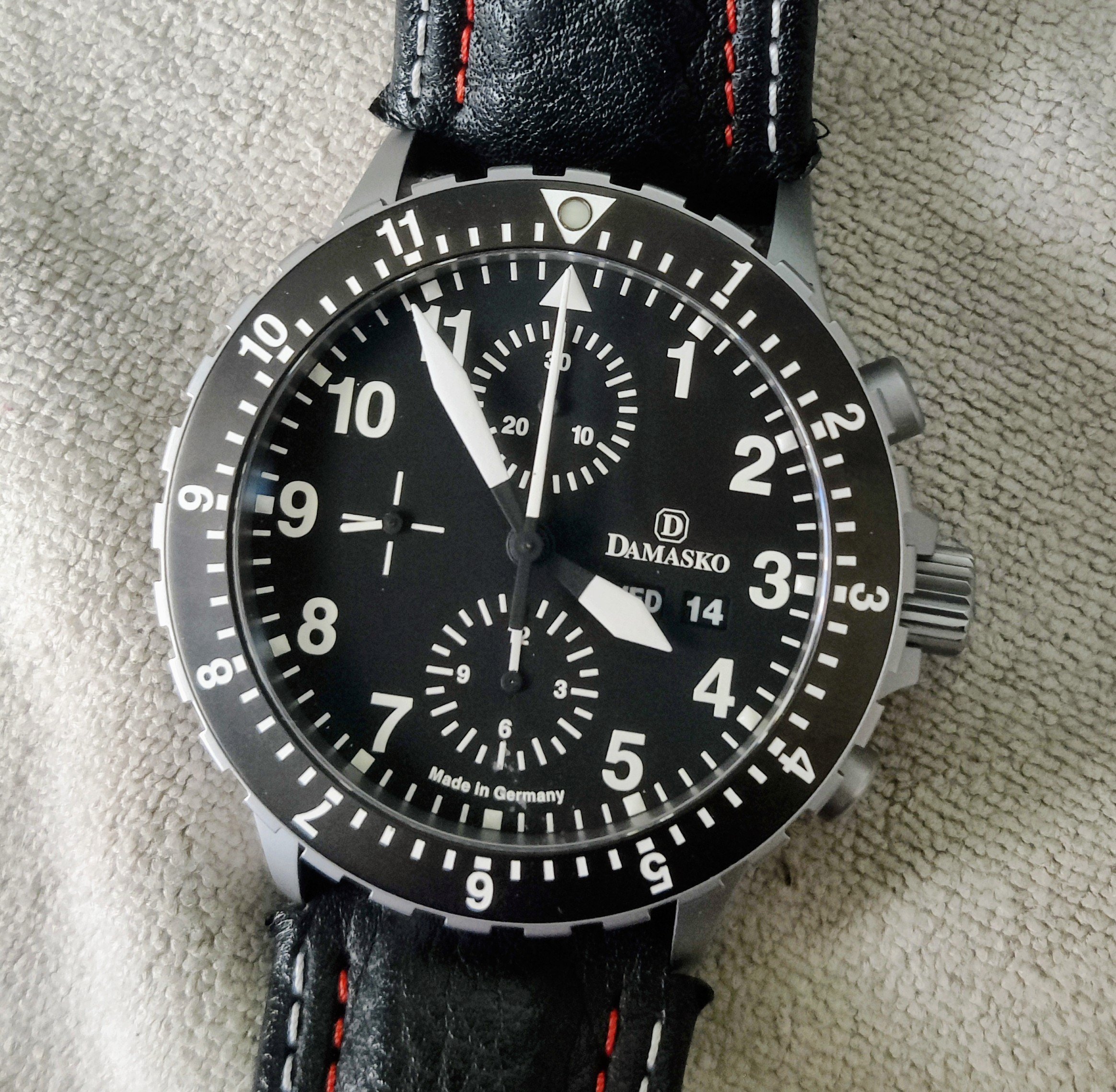 [$1,450 USD] Damasko DC66 Chronograph with 12 hour bezel - $1,450 ...