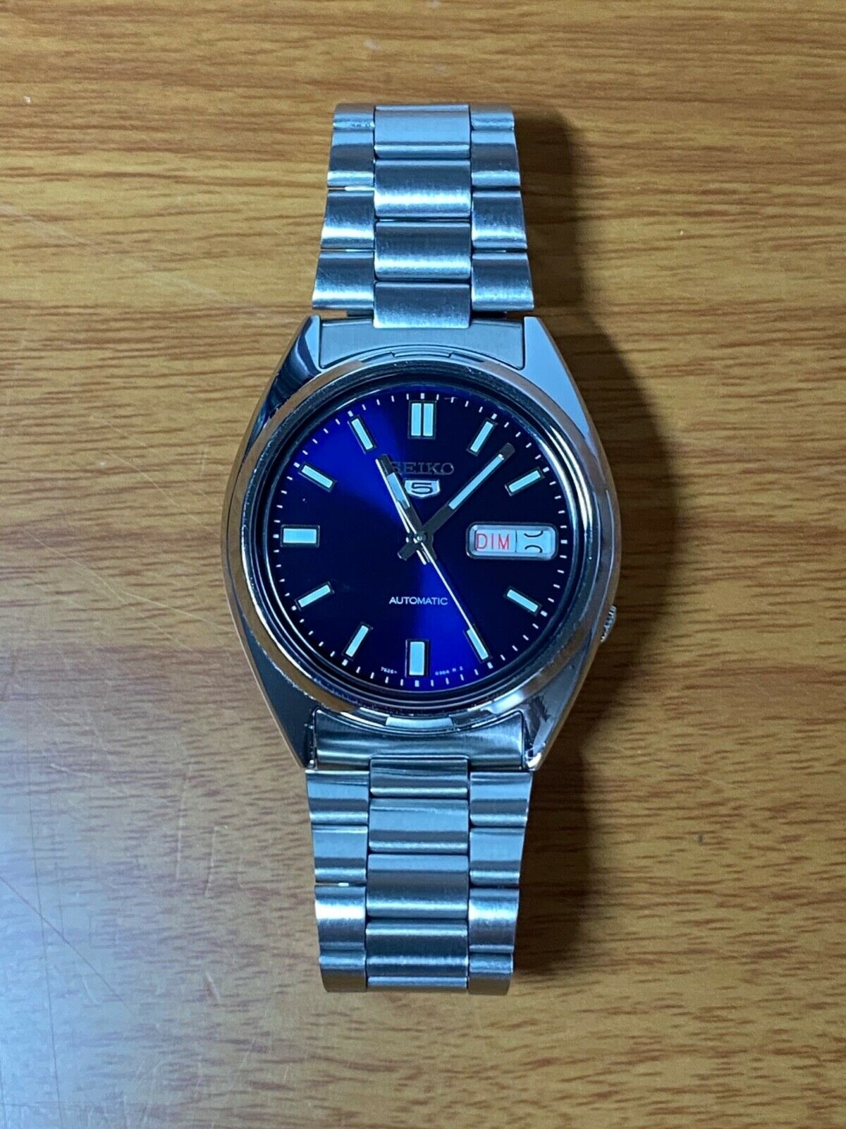 Seiko 5 w/ Stunning Blue Sunburst Dial! (Model SNXS77) | WatchCharts ...