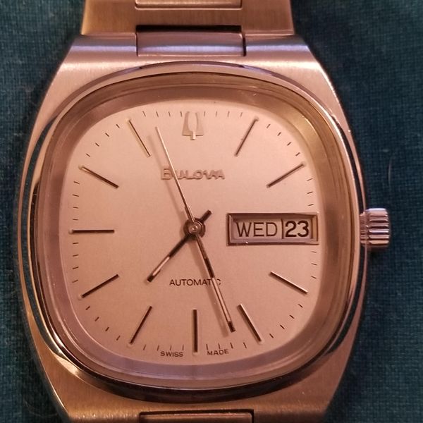 [WTS] Bulova TV Dial Day-Date (late 70s/early 80s) | WatchCharts