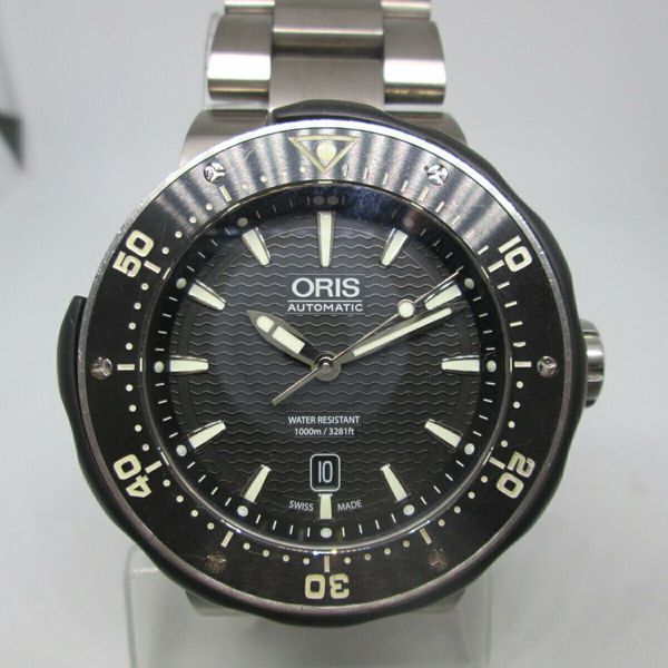 ORIS PRO DIVER DATE 49MM 1000M/3281FT TITANIUM AUTOMATIC MENS DIVER WATCH | WatchCharts