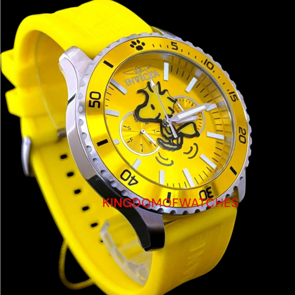 Invicta Men's Character Snoopy Limited Edition Watch 48MM Case ...