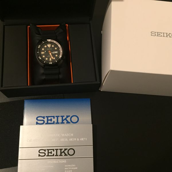 FS: Seiko SRPC49 Ninja Black Turtle LE | WatchCharts