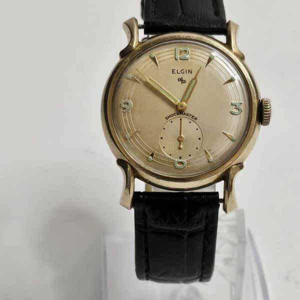 Rare Vintage 1953 Elgin 10k RGP Durapower Shockmaster Mint Condition ...