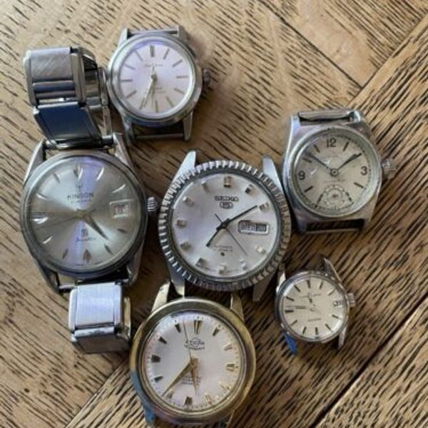 Vintage Watch Lot (Enicar, Seiko, Eterna, Birks) | WatchCharts Marketplace