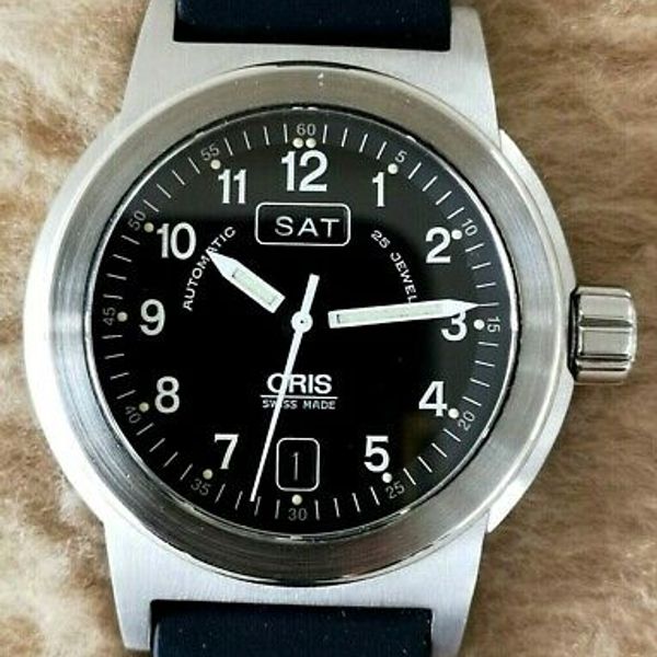 ORIS BC3 Ref. 7500 Day-Date Stainless Steel Automatic 40mm MENS Watch ...