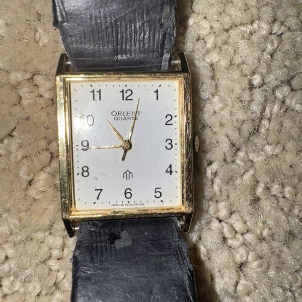 Vintage Orient Quartz Square Watch. Used | WatchCharts Marketplace