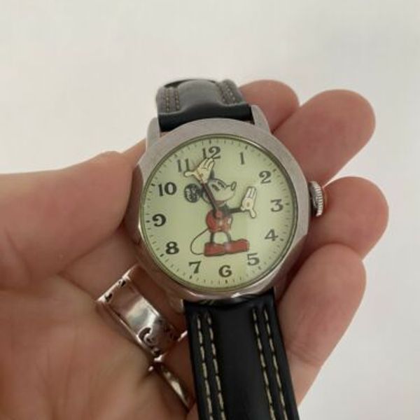 Mickey Mouse Big Watch Face Disney SII MU1115 Quartz 37mm Classic Look ...