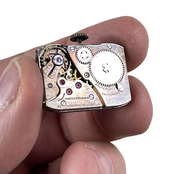 Vintage Movado cal 510 wristwatch movement running | WatchCharts ...
