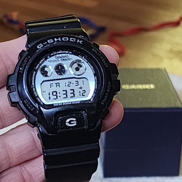 VINTAGE CASIO 3230 G-SHOCK G CLASSIC DW6900 HM ELECTRO LUMINESCENE ...