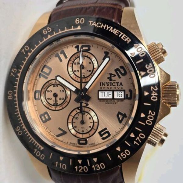 Invicta Reserve Speedway Valjoux 7750 Automatic Chronograph Watch 45mm ...