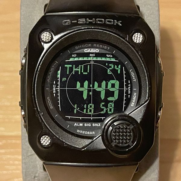 [WTS] Casio G-Shock G-8000-3V “Sniper” Vintage Green Negative Display ...