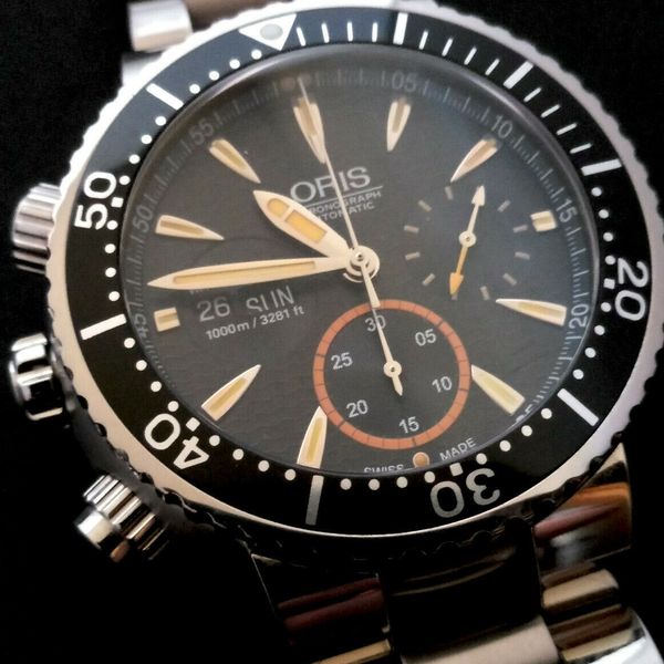 ORIS Carlos Coste Chronograph Limited Edition- 678 7598 7184-SET | WatchCharts