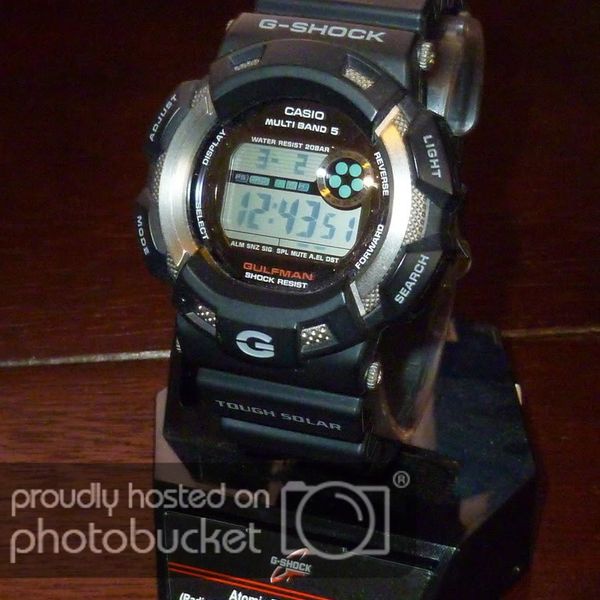 SOLD: Casio G-Shock GW-9100 solar/atomic GULFMAN | WatchCharts Marketplace
