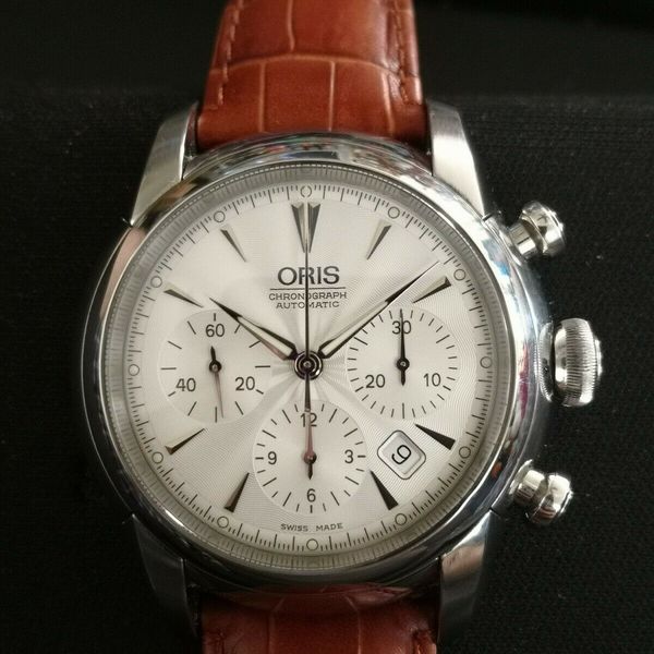 Oris Artelier Automatic Chronograph Swiss Watch Ref. 676-7547-4051LS ...