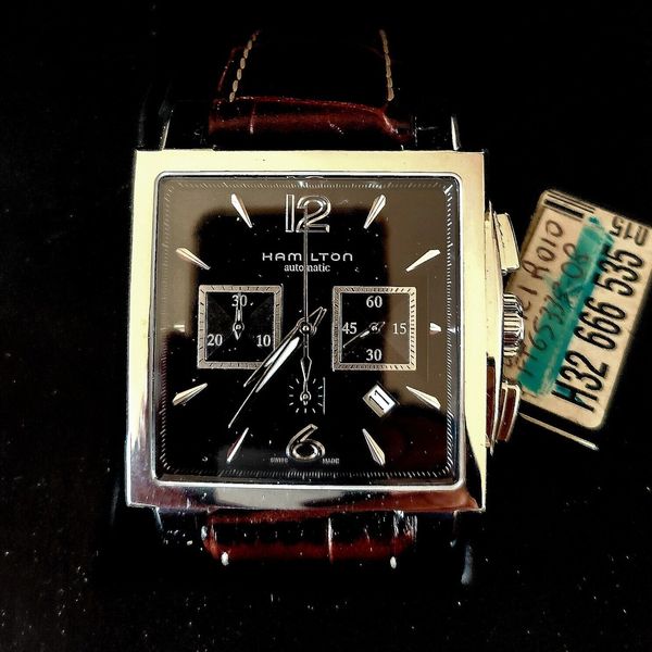 Hamilton crono automatico Jazzmaster Square H326660 | WatchCharts ...