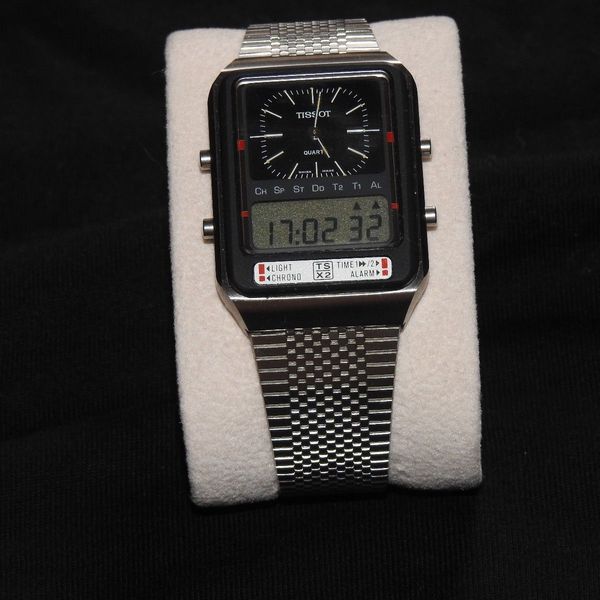 Vintage 1970s TISSOT F1 TS X2 LCD DIGITAL WATCH | WatchCharts