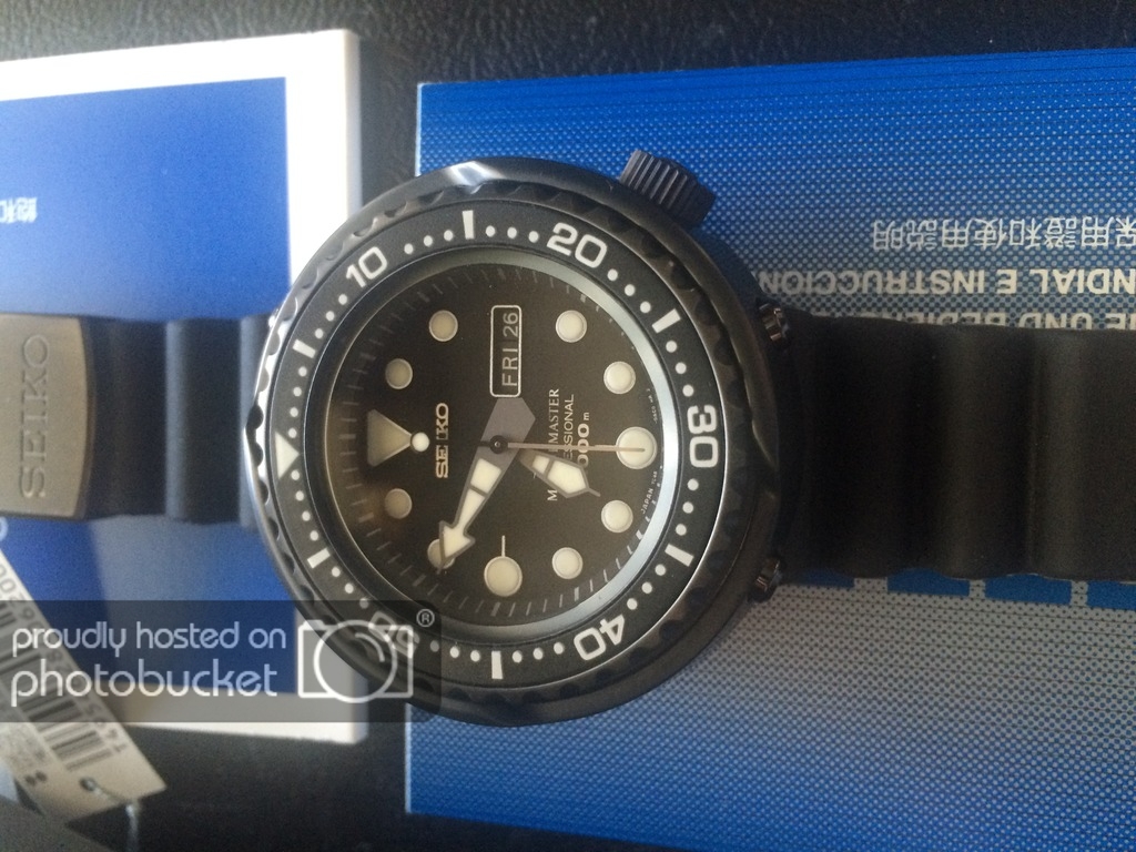 FS: Seiko SBBN013 - Darth Tuna - LNIB - ONE Month Old - 1000M Diver ...