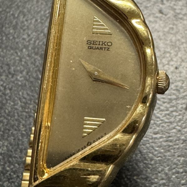 Seiko Half Moon Asymmetrical Watch | WatchCharts Marketplace