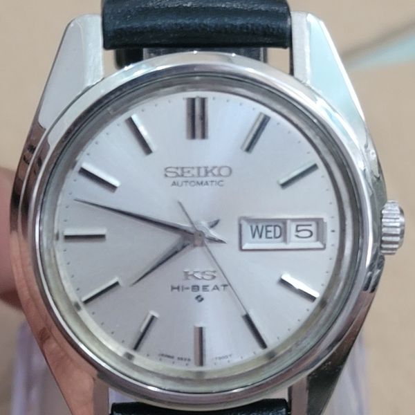1970S VINTAGE KING SEIKO KS 5626 HI BEAT 28800BPH AUTOMATIC 25J SS MENS WATCH | WatchCharts ...