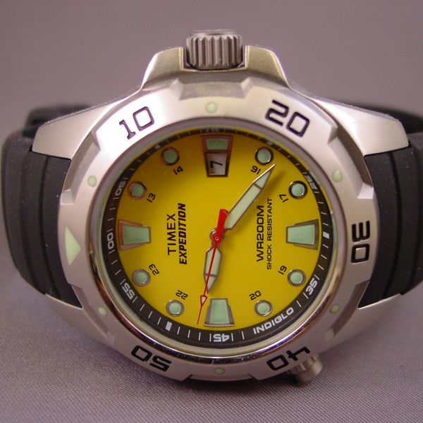 FS Timex 200m diver-style Expedition | WatchCharts Marketplace