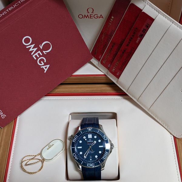 [$4,999 CAD] FS: 2021 Omega Seamaster Pro SMP 300 Blue Wave Dial on ...