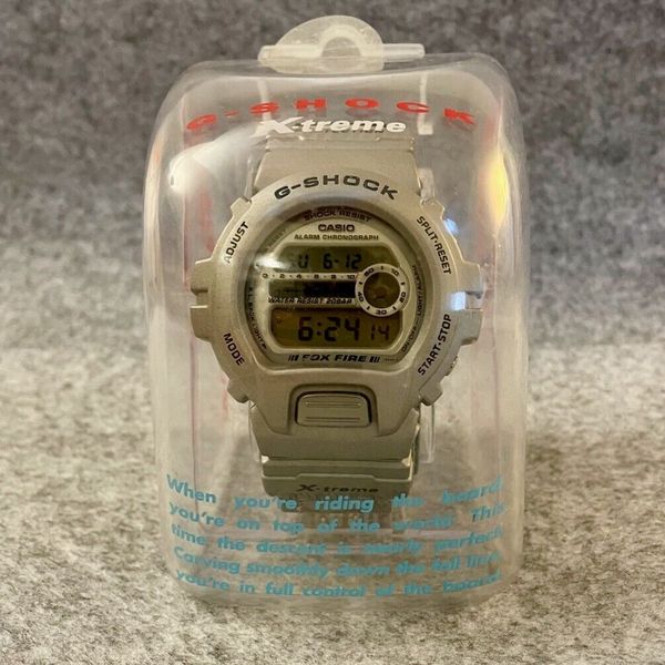 Casio G-Shock DW-6900X-8AT NOS Fox Fire X-Treme Surf Original box ...
