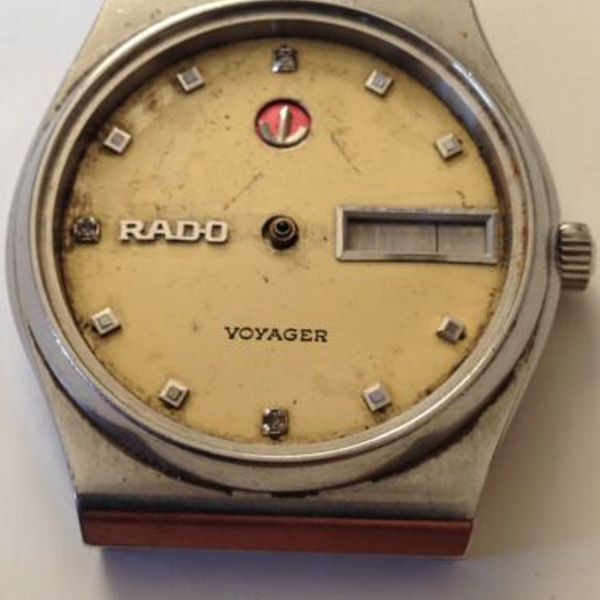 VINTAGE Rado Voyager Automatic FOR PARTS OR REPAIR NOT WORKING ...
