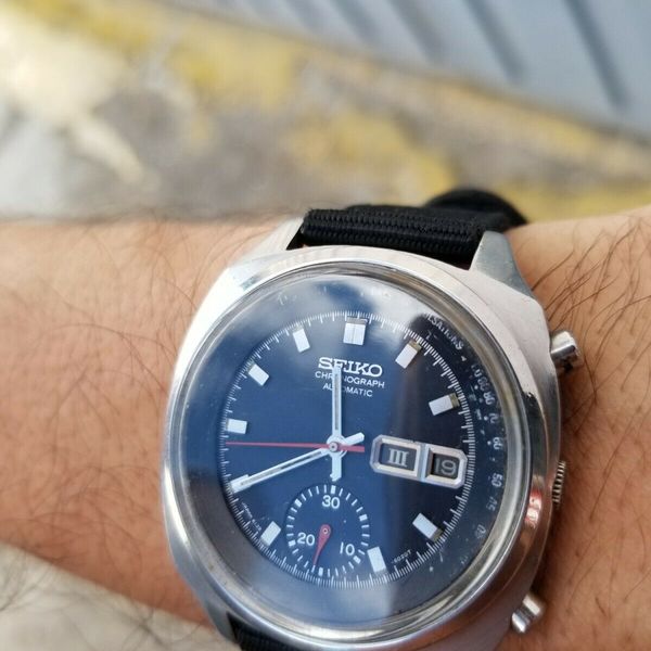 Vintage Seiko Chronograph 6139-6020 Cal. A Water Proof Watch - CW | WatchCharts Marketplace