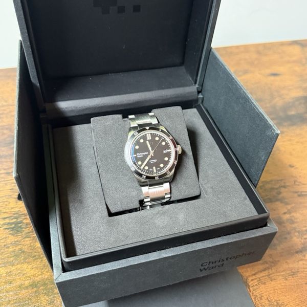 Christopher Ward C65 Trident Diver Full Set Menâ s Automatic Watch ...